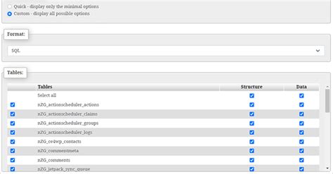 how to make a wordpress database backup manually step by step