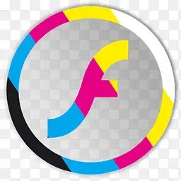 CMYK主题电脑图标flashPNG图片素材下载 图片编号qlvlrxak 免抠素材网