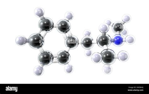 Molecular Model Of The Synthetic Drug Methamphetamine A