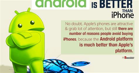 Reasons Why Android Is Better Than Iphone In The Market
