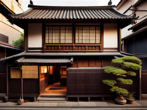 Machiya Traditional Japanese Townhouses Shotengai