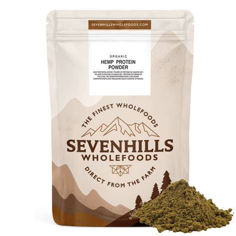 Organic Raw Hemp Protein Powder Sevenhills Wholefoods