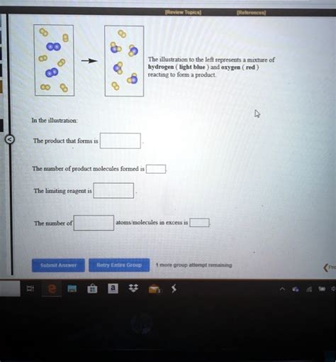 solved the illustration to the left rcprcscnts mirhure of hydrogen