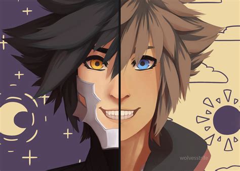 Been Wanting To Draw Sora And Vanitas Since I Finished The Game So Why