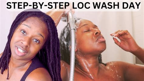My Semi Freeform Loc Wash Day Routine Youtube