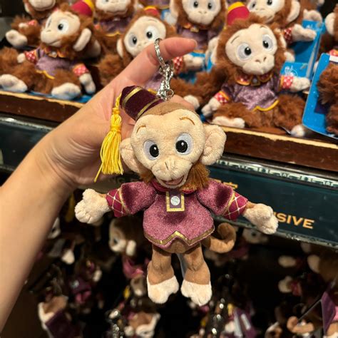 Hkdl Albert The Monkey Plush Keychain Mystic Manor【ready Stock