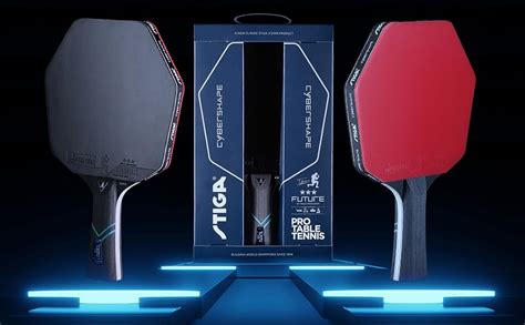 Stiga Bordtennis Racket Cybershape Future Revolutionerande 3 Stjärnigt