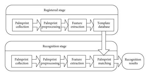 flow chart of palmprint recognition download scientific diagram