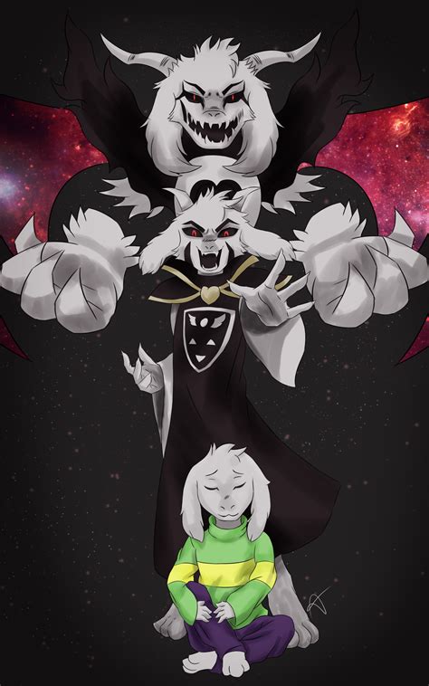 Asriel Dreemurr By Zerodark3 Undertale Asriel Dreemurr 1336753 Hd Wallpaper And Backgrounds