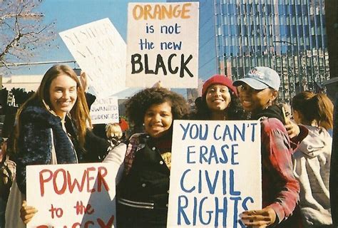 Civil Rights Protest Signs