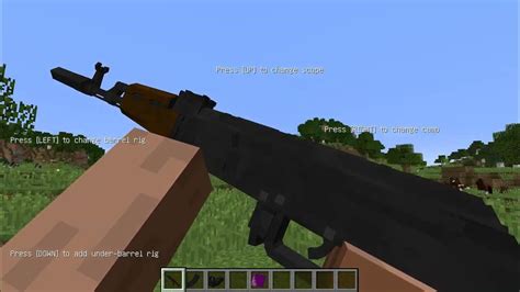 Самый крутой мод на огнестрел майкрафт джава Youtube