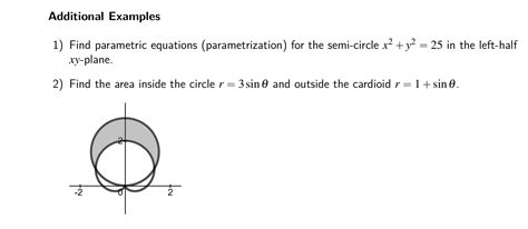 solved 1 find parametric equations parametrization for
