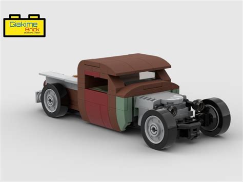 Lego Moc Ford F3 1949 Blasfmous By Giakime Brick Rebrickable Build