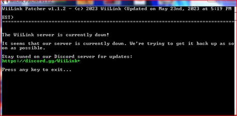 Patcher Servers Are Down · Issue 67 · Wiilink24wiilink24 Patcher · Github