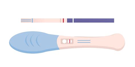 Pregnancy Test Negative Test Vector Illustration 11135643 Vector Art