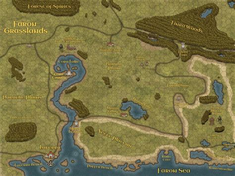 Faron Grasslands Region Zeldatabletop