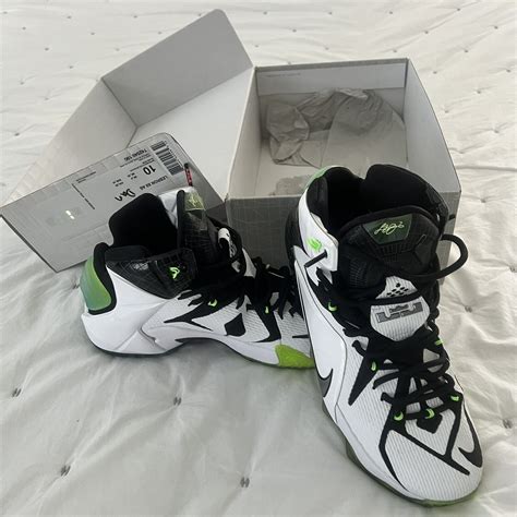 Nike Lebron Xii All Star White Black Basketball Shoes Gem