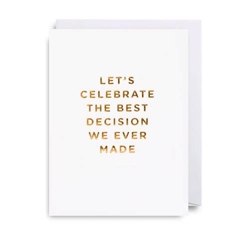 Best Decision We Ever Made Mini Card Lagom Design Outer Layer
