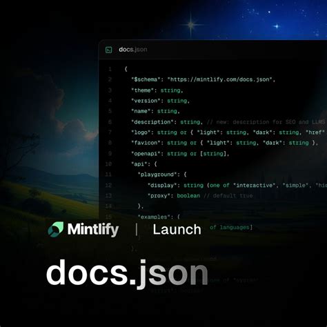 mintlify on linkedin introducing docs json we ve overhauled how to