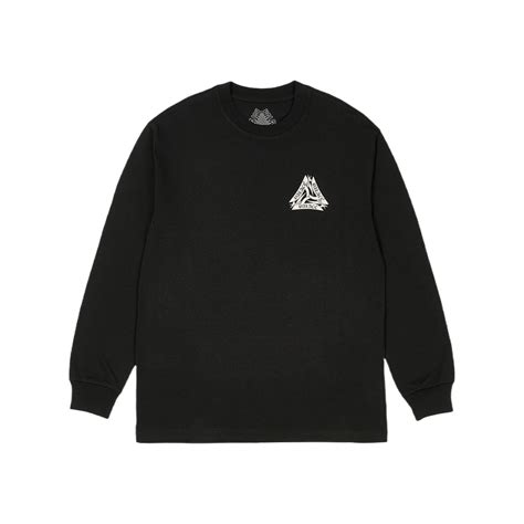 팔라스 트라이벌 트라이 롱슬리브 블랙 23fw Palace Kream