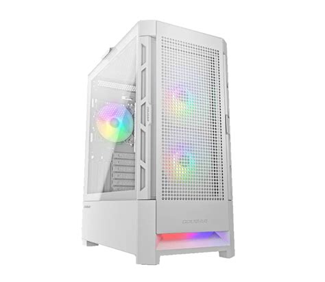 Корпус ATX Б_БП Cougar Airface RGB White (USB, Audio, 2x140mm, 1x120mm ...