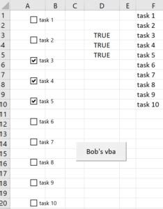 Use Vba To Name Checkboxes My Spreadsheet Lab