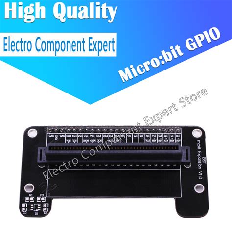Micro Bit Gpio Breadboard Expansion Board Breakout Adapter Board