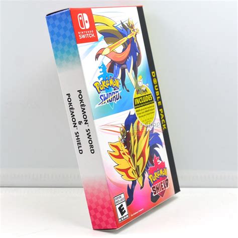Nintendo Switch Pokemon Sword And Pokemon Shield Double Pack แผ่นเกม2แผ่น