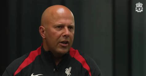 Im Expecting It To Be Really Special Arne Slot Looks Forward To His