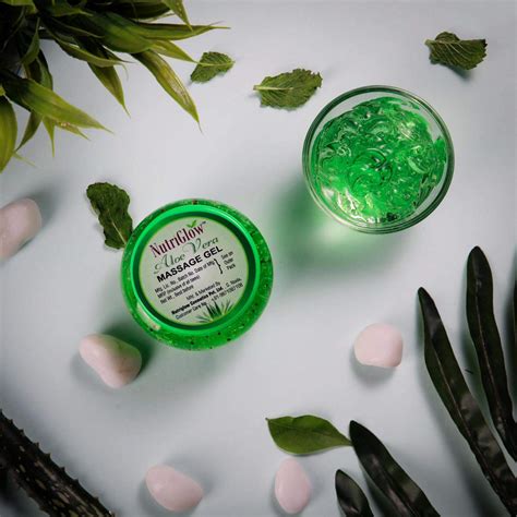 Nutriglow Aloe Vera Gel Great For Face Hair Acne Sunburn Bug Bites