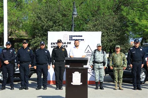 Cadereyta Fortalece La Seguridad Con 20 Nuevas Patrullas Gobierno De Cadereyta