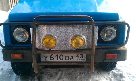 защита ПТФ. чуть покрасил — Автокам 2160, 1,7 л, 1994 года | аксессуары ...