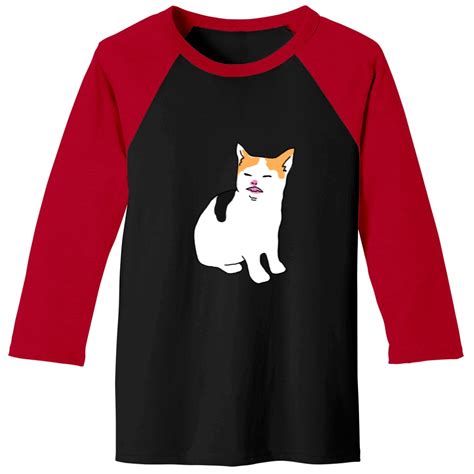 Cat No Banana Angry Cat Meme Cat No Banana Angry Cat Meme Baseball Tees