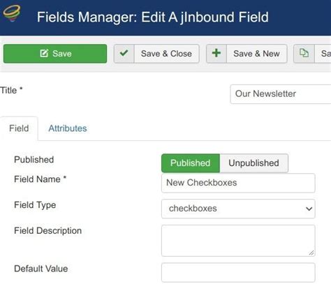 How To Line Up A Checkbox With Its Label In Jinbound Joomlashack