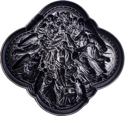 2024 South Korea Pieta 2oz Silver Antiqued Stackable Coin