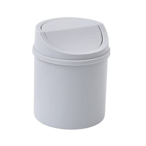 Leodye Mini Trash Can With Lid Removable Small Garbage Can Pop Up