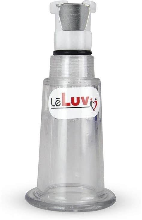 Amazon Com LeLuv Single Nipple Vacuum Cylinder With Fitting For Suction Pumping Clear