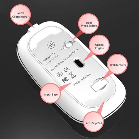 Souris Sans Fil LED Tester Des Produits