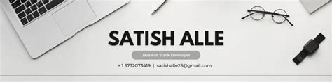 Satish Alle Senior Java Full Stack Developer 10 Years Of