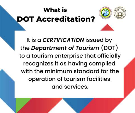 Dot Accreditation Means Following Escalante City Tourism