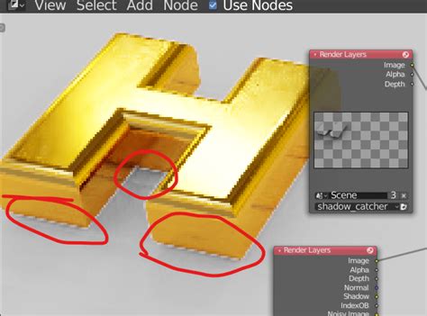 Compositing Nodes Why Shadow Catcher Effect Is Messy In Bender Blender Stack Exchange