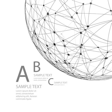 Wireframe Mesh Polygonal Element Template Download On Pngtree