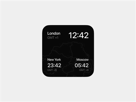 Time Widget By Renata Zaripzianova On Dribbble