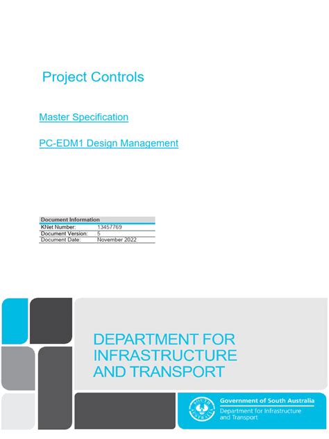 Master Specification Part Pc Edm1 Design Management Pdf