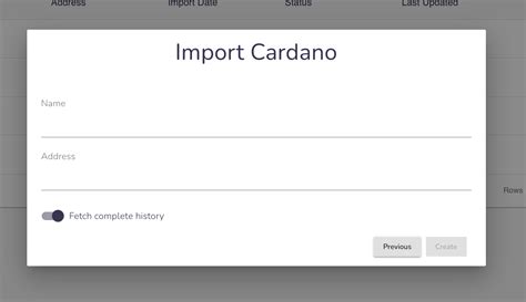 Cardano How To Import My Transactions Cryptio