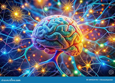 Unveiling The Intricate Network Of The Human Brain A 3d Illustration Of Neural Pathways And