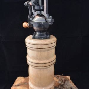 Beautiful Handmade Maple Old Fashion Pepper Mill Grinder Etsy