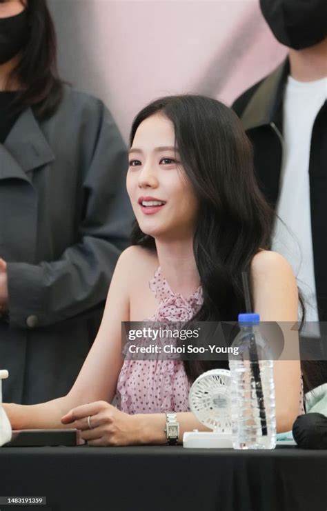 Jisoo Of Blackpink Attends Her First Single Album Me Fan Signing At