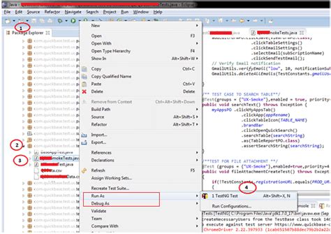 Steps To Debug Run Selenium Test Cases From Eclipse Id