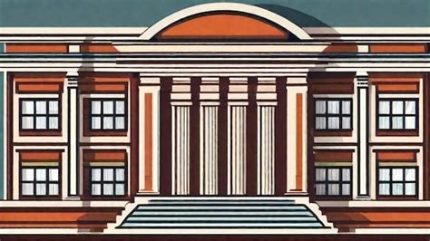 Captivating Library Architecture Premium Ai Generated Image